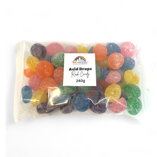 Acid Drops Rock Candy | FudgeVille